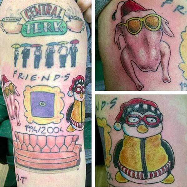 35 Tatuagens da Série FRIENDS [Ideias, Desenhos, Dicas]