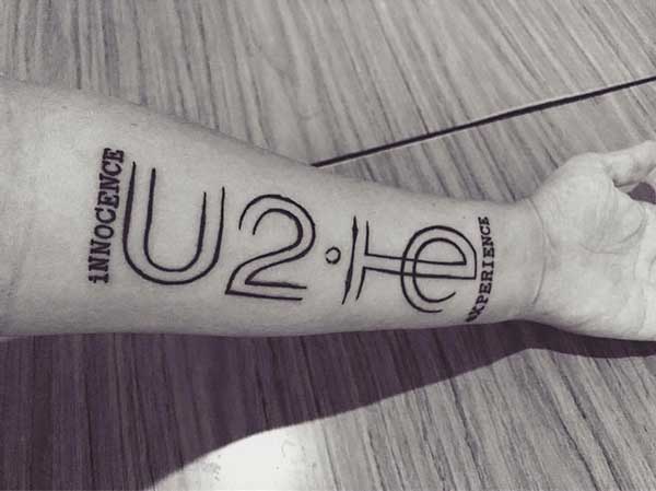 U2 Lyric Tattoos