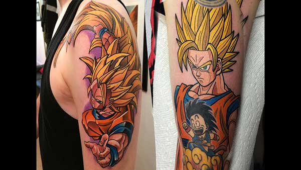 Oi, Eu Sou o Goku! 61 Lindas Tatuagens do Goku