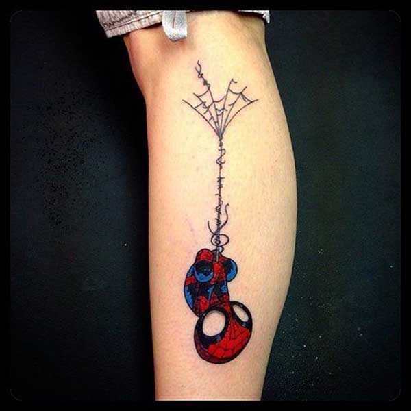 79 Tatuagens do Homem-Aranha em Todas as Partes do Corpo