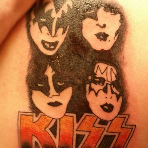 97 Tatuagens da Banda Kiss para Fãs do Rock Clássico [Desenhos]