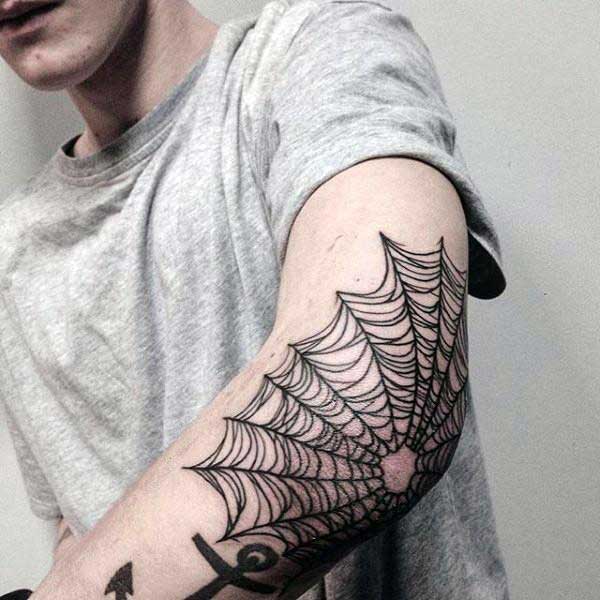 89 Tatuagens no Cotovelo Masculinas & Femininas [Desenhos]