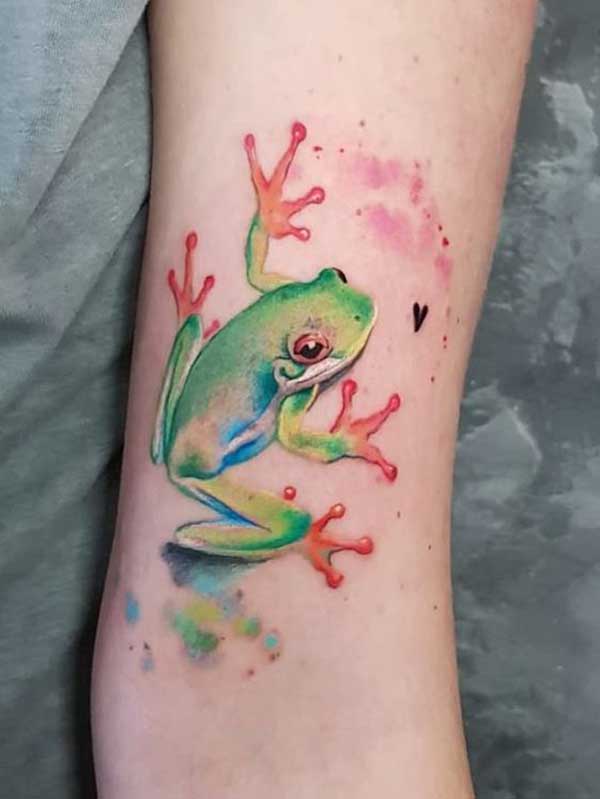97 Tatuagens de Sapos que Vão Pular da Sua Pele