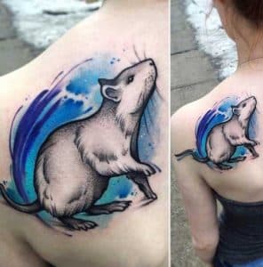 97 Tatuagens de Ratos em Fotos, Desenhos e Imagens