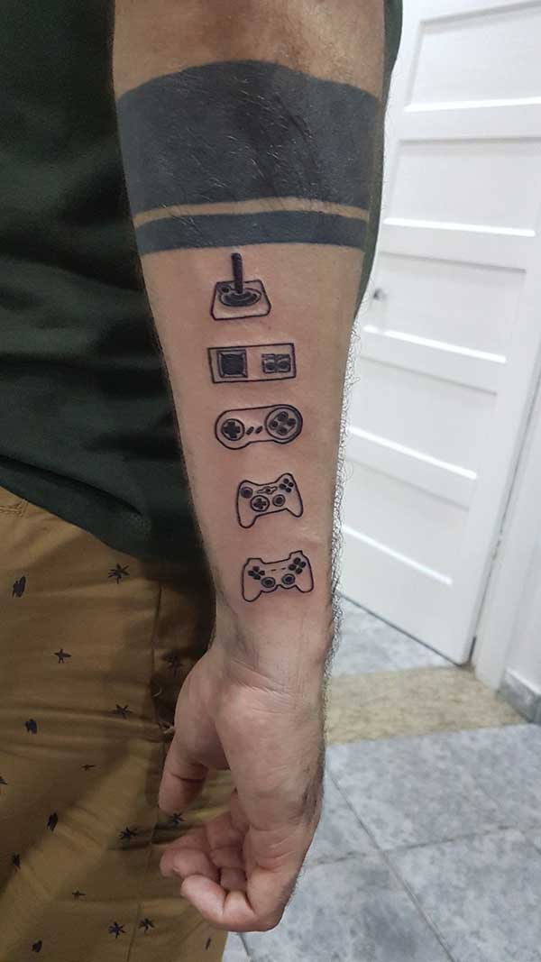 159 Ideias de Tatuagens para Nerds, Gamers e Geeks [Desenhos]