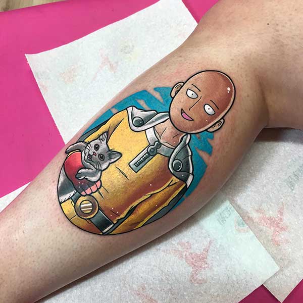 125+ Tatuagens de Anime e Mangá (Desenhos, Ideias, Modelos)