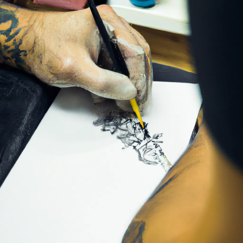 Descubra o Fascinante Processo de Criação de uma Tatuagem Personalizada