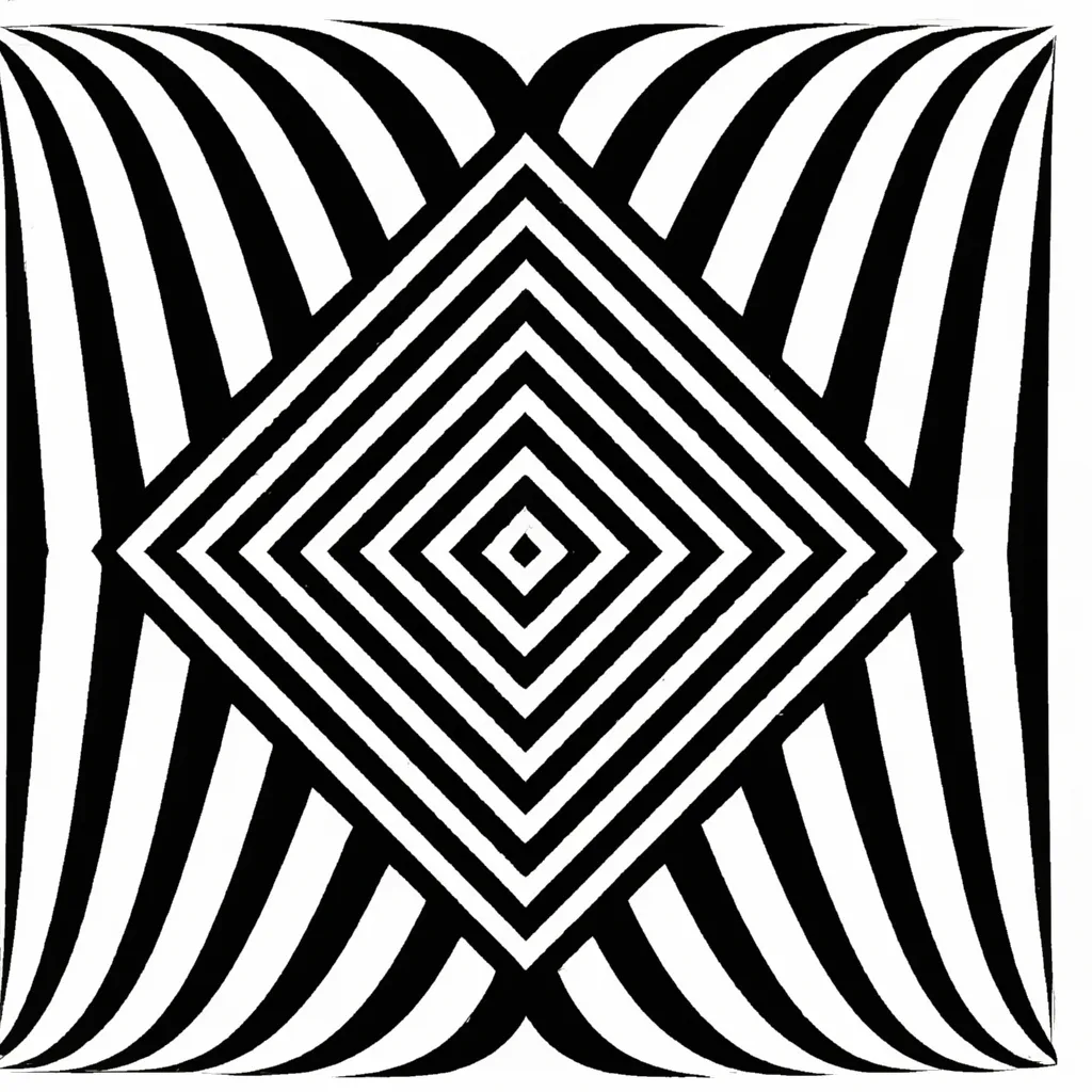 Arte Corporal em Movimento: Tatuagens de Op Art e Ilusões de Ótica
