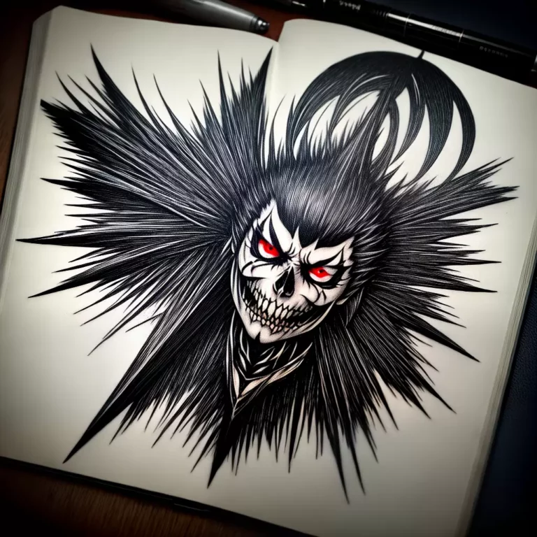 7 tatuagens de DEATH NOTE que vão te deixar intrigado!