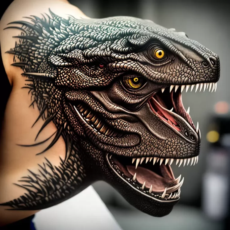 PIONEIROS da arte corporal: Melhores artistas de tatuagens de dinossauros!